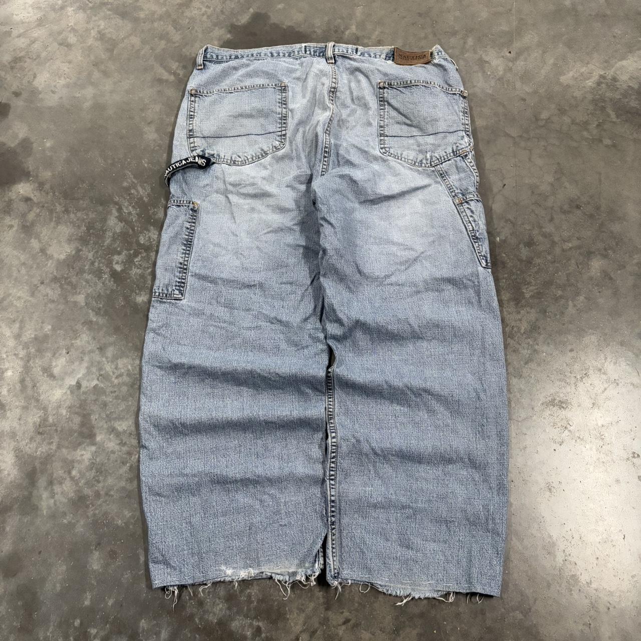 -90’s Baggy Nautica Carpenter Denim Jeans -Nice... - Depop