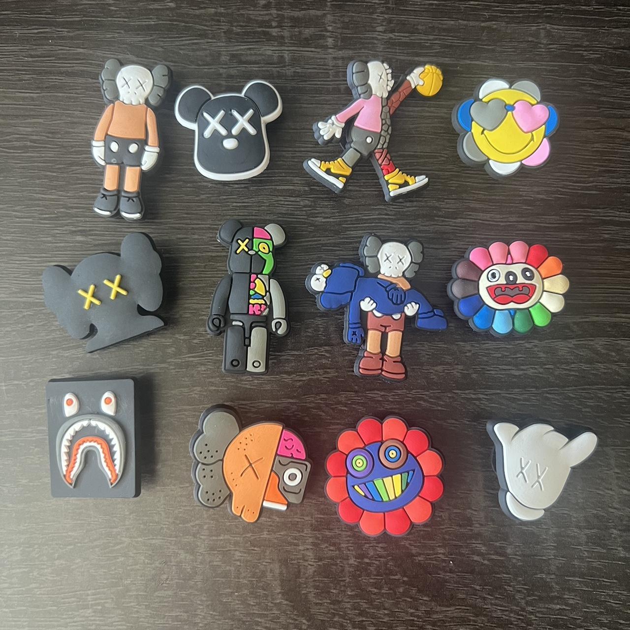 Crocs Jibbits 12 pack Hype Beast Shoe Charms... - Depop