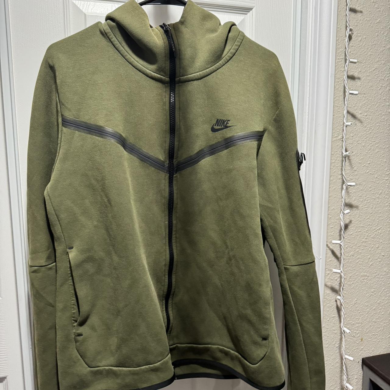 Large Nike green tech fleece. I got two of these so... - Depop