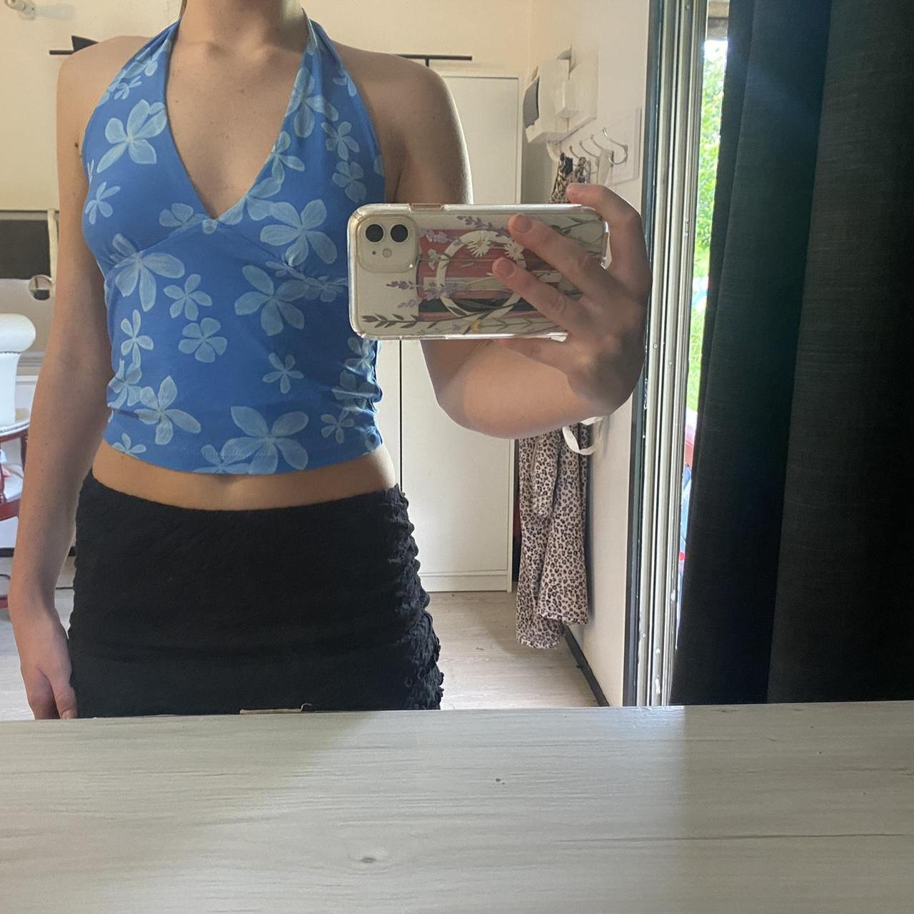 Blue ghanda top | Depop