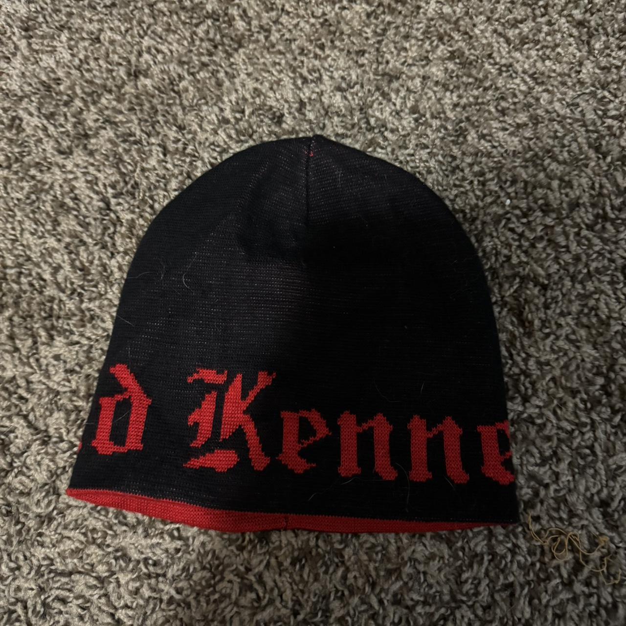 Reversible DEAD KENNEDY beanie Black and red... - Depop