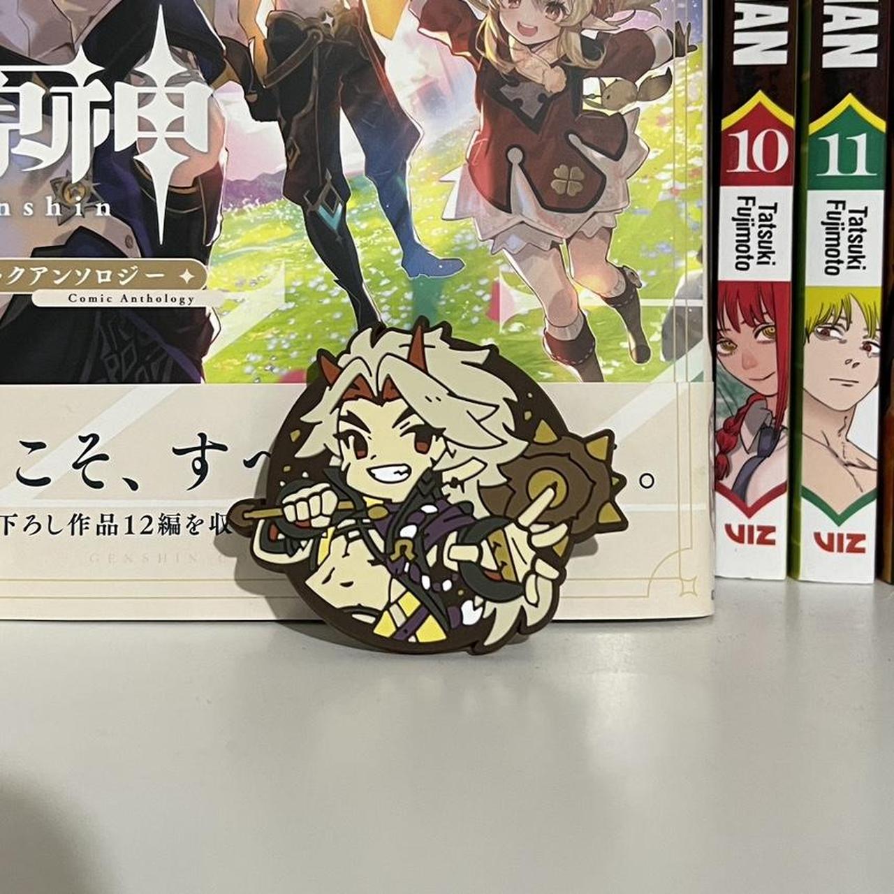 genshin impact itto popsocket > made by cwilock >... - Depop