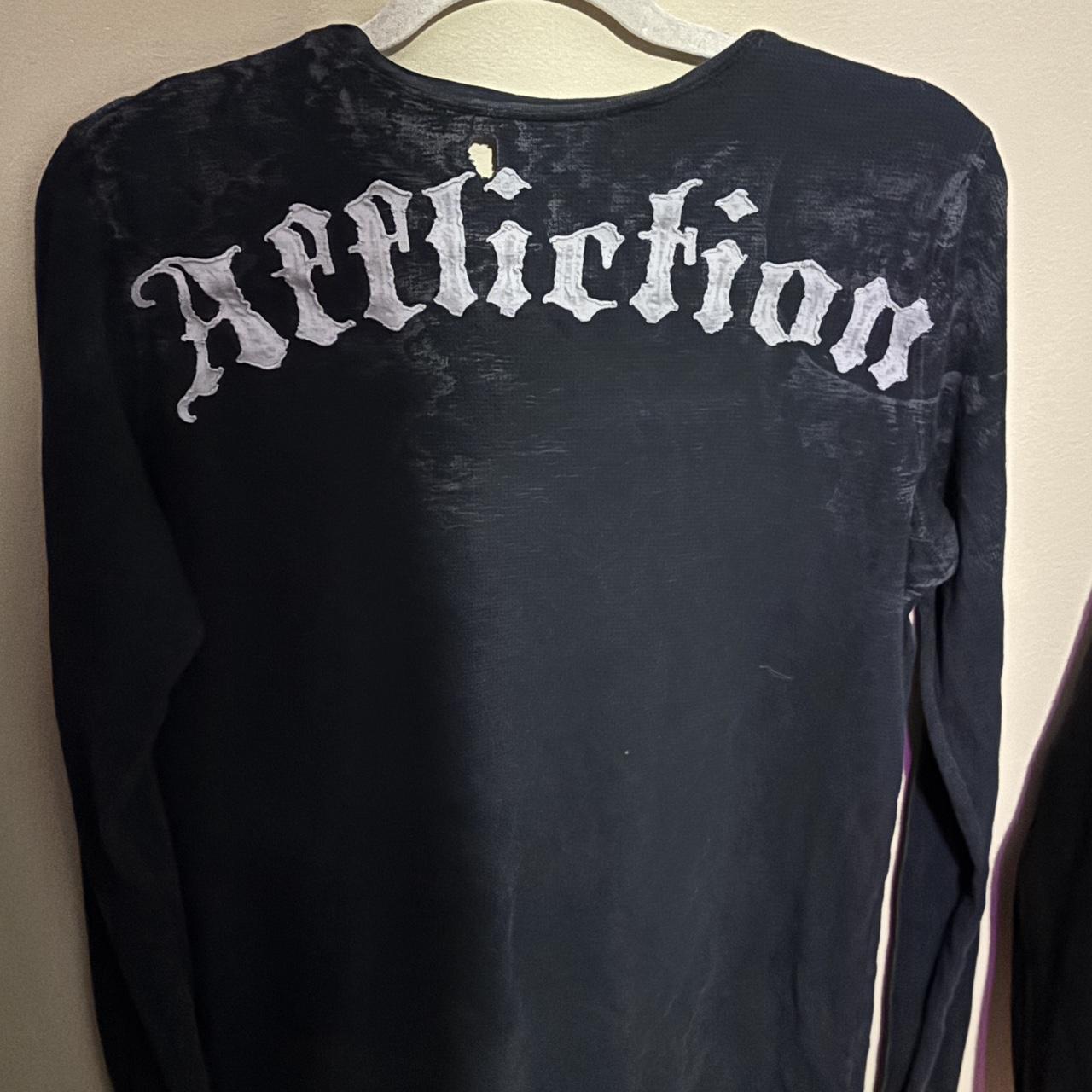 *VERY RARE* skull affliction long sleeve Feels... | Depop