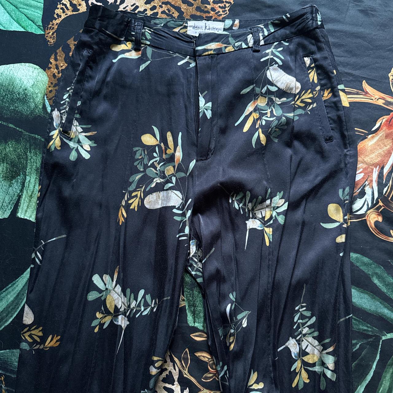 Dana Kinter X Gorman pants Viscose and cotton -... - Depop