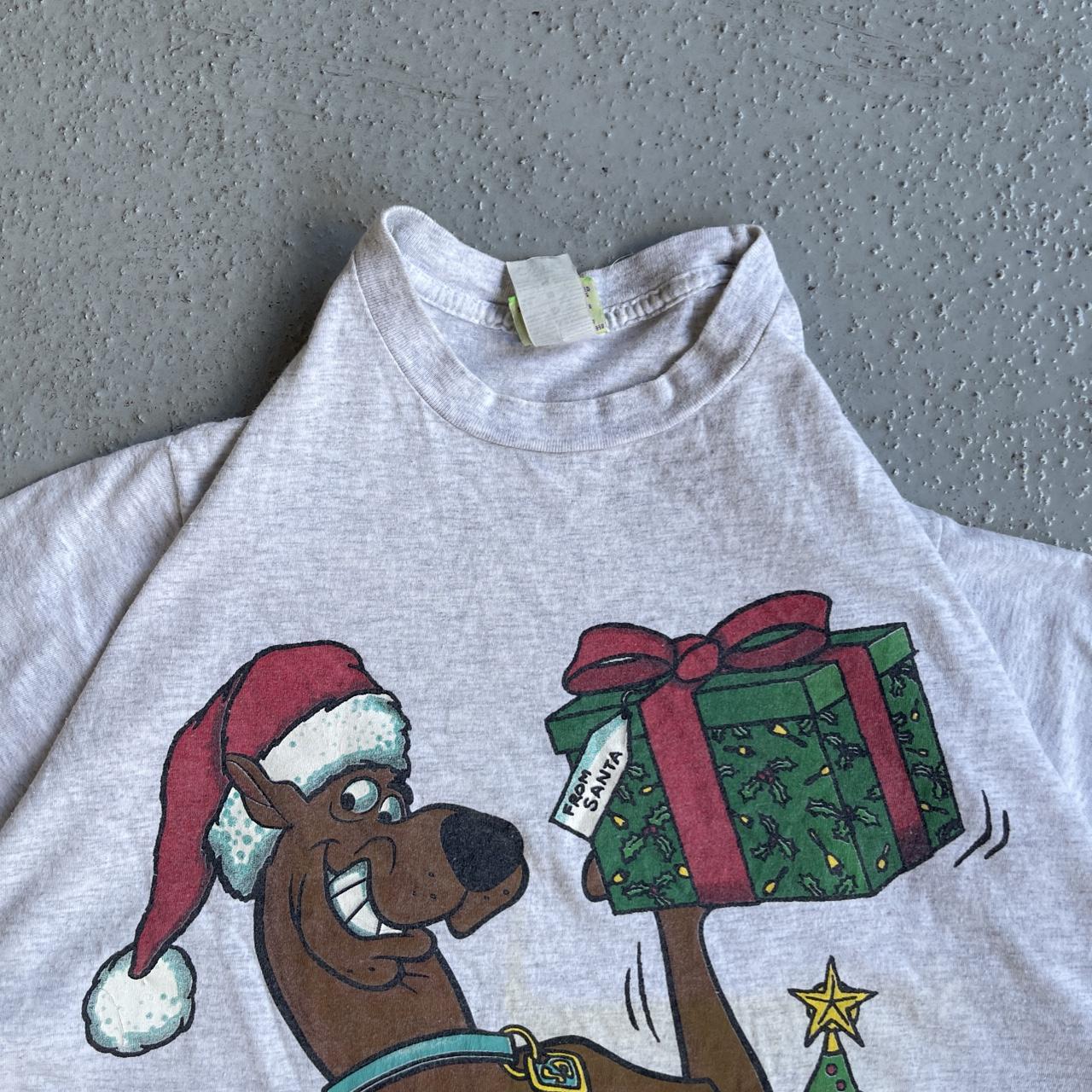 Vintage Scooby Doo Christmas T-shirt X-Large P2p... - Depop