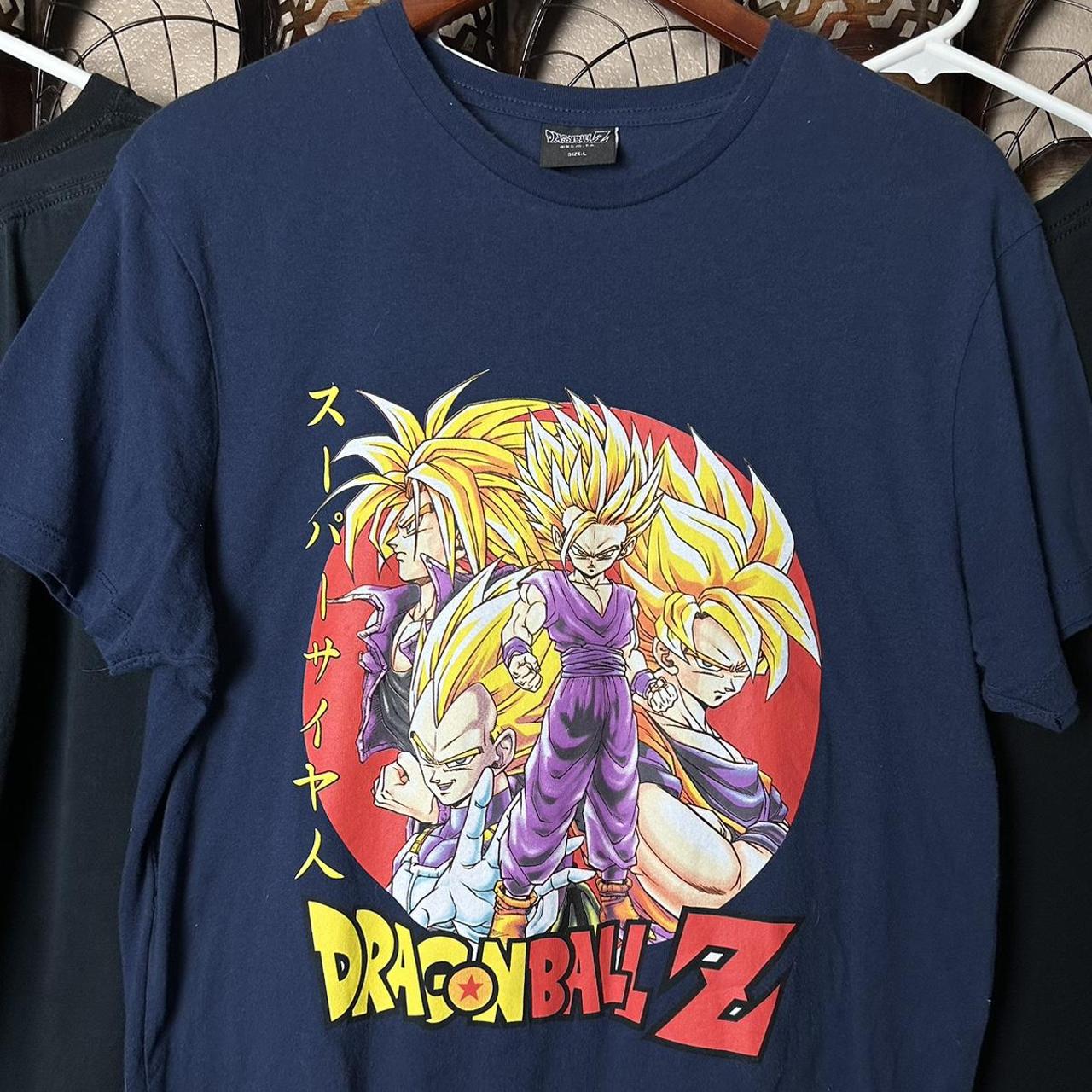 Dragon Ball Z Anime Graphic T Shirt Size Large... - Depop