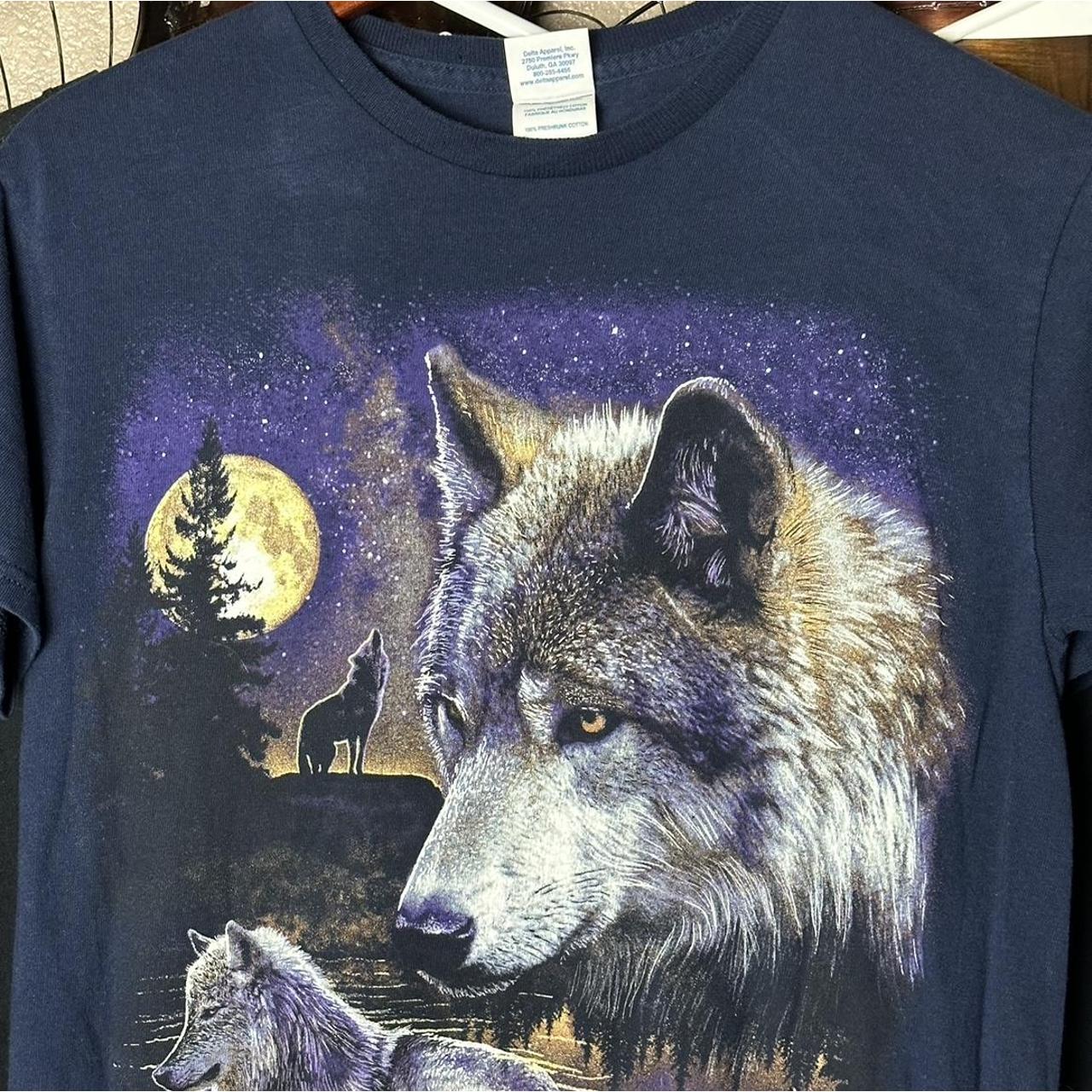 Y2K Wolf Montana Graphic T Shirt Unisex cool... - Depop