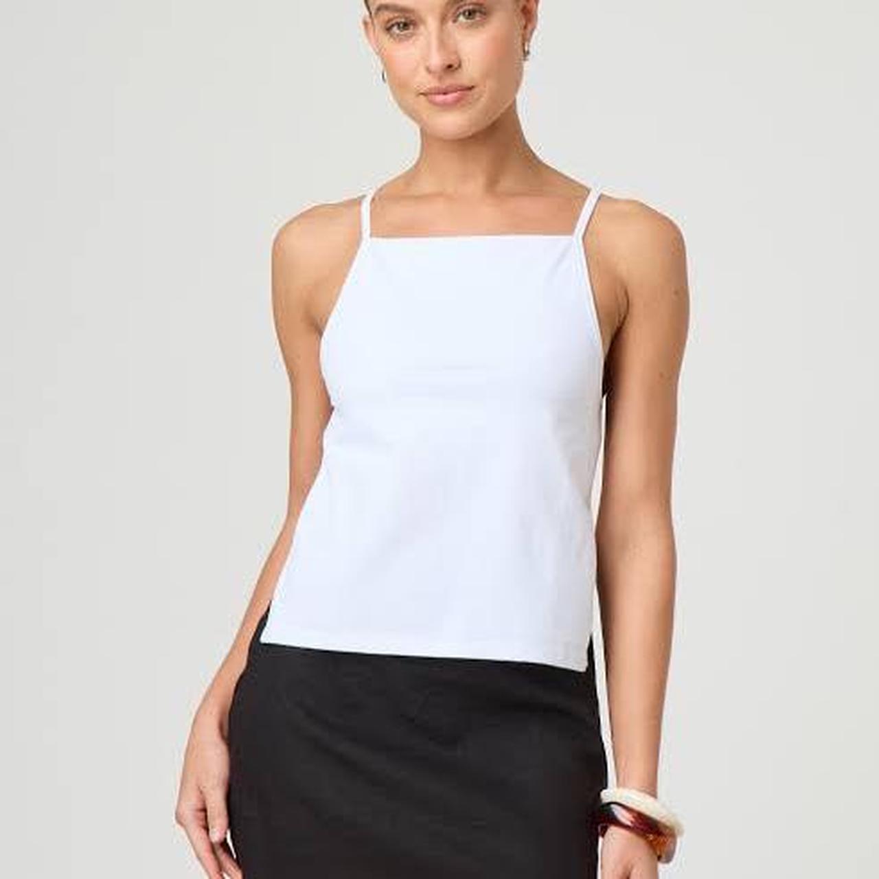 Glassons backless tank beige Size 10 Never worn,... - Depop