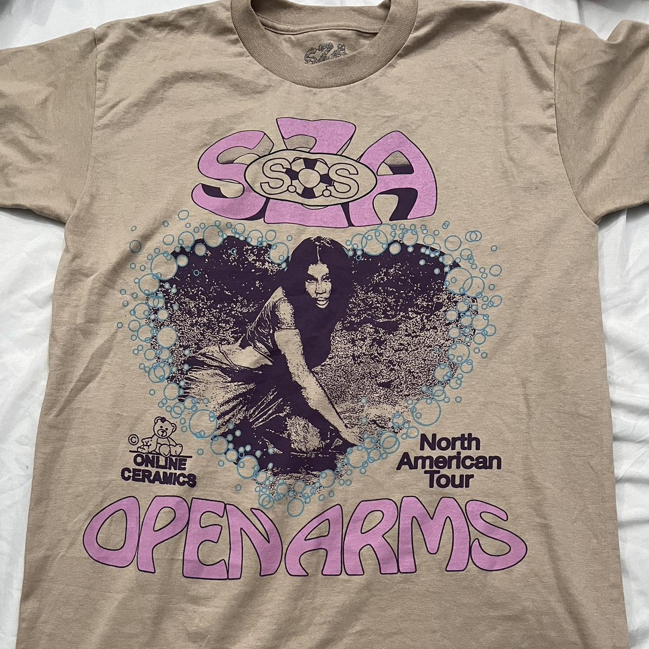 SZA official Tour Merch T-shirt ♡¸.•* SZA... - Depop