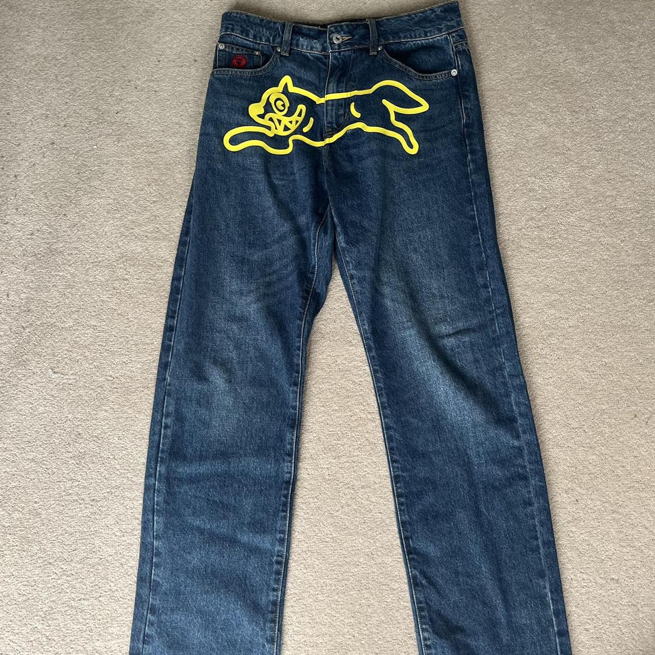 billionaire boys club running dog ice cream jeans... - Depop