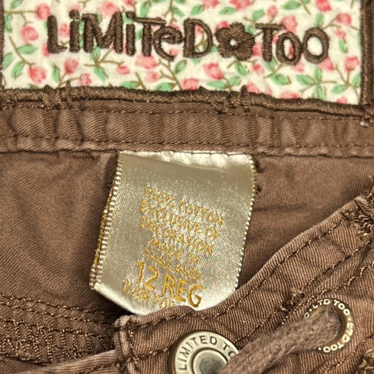 Limited too capri pants Size: 12 / measurements... - Depop