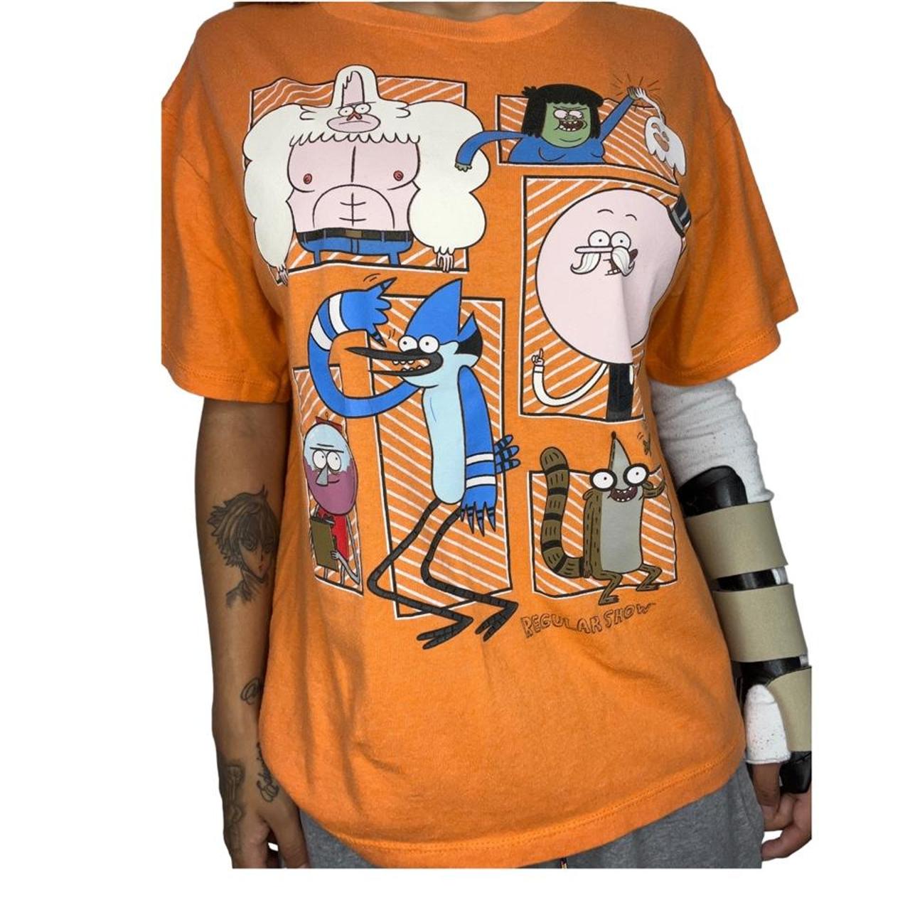 Cartoon Network Regular show shirt Size xs... - Depop