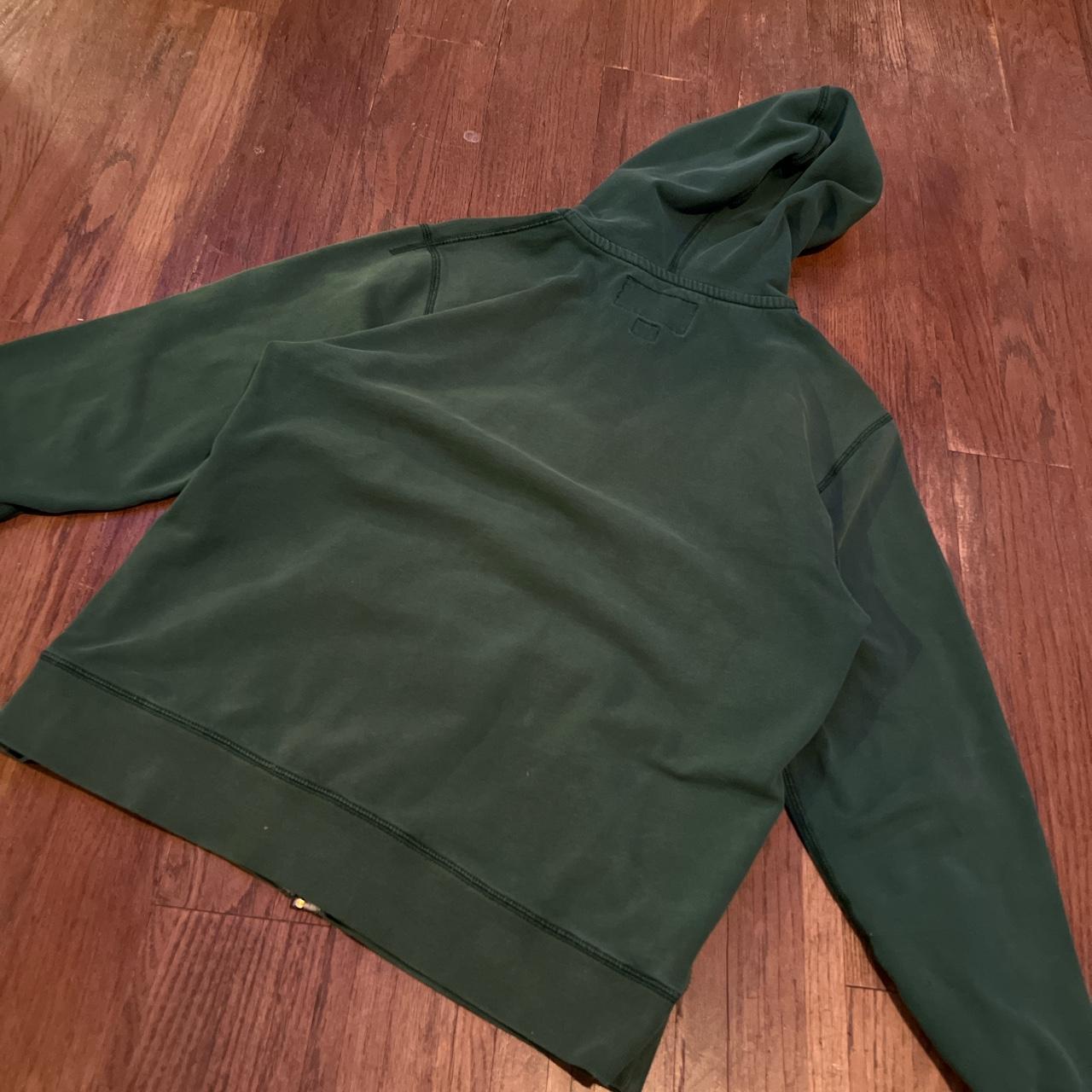 Fye green faded old navy zip up Flaws seen in pics... - Depop