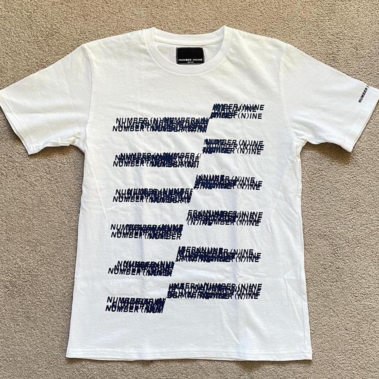 medium number nine shirt good quality a little bit... | Depop