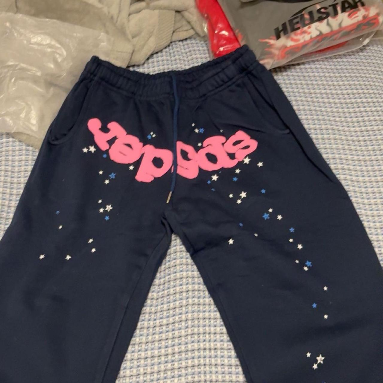 Sp5der Sweatpants | Depop