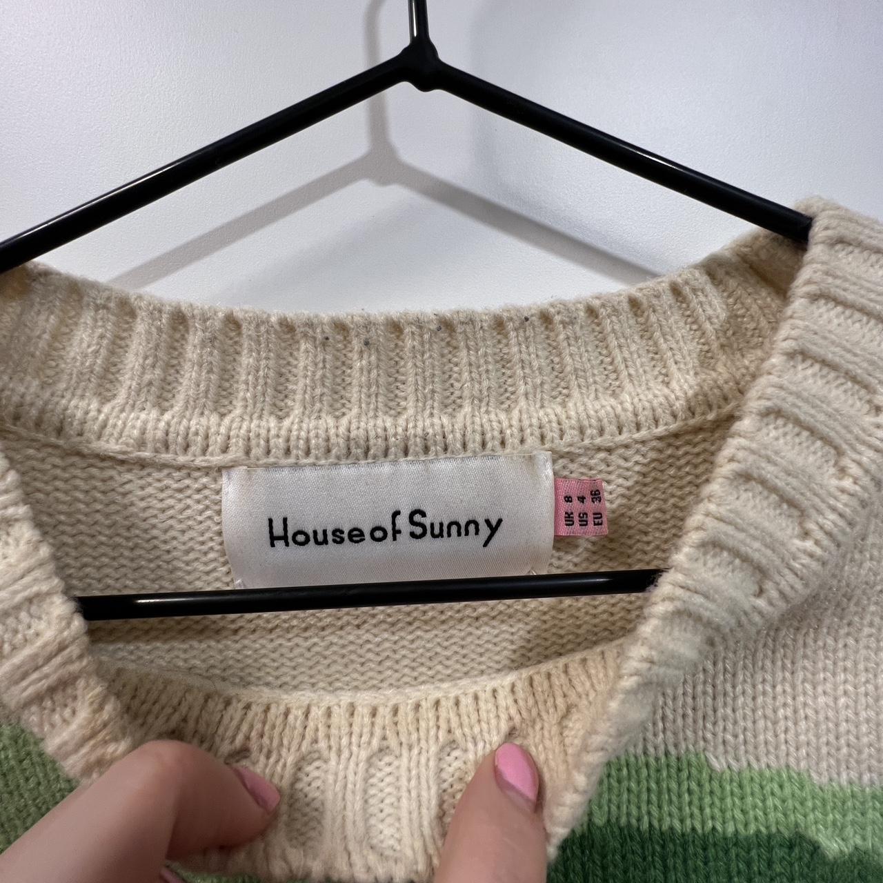 House of Sunny green landscape jumper #houseofsunny... - Depop
