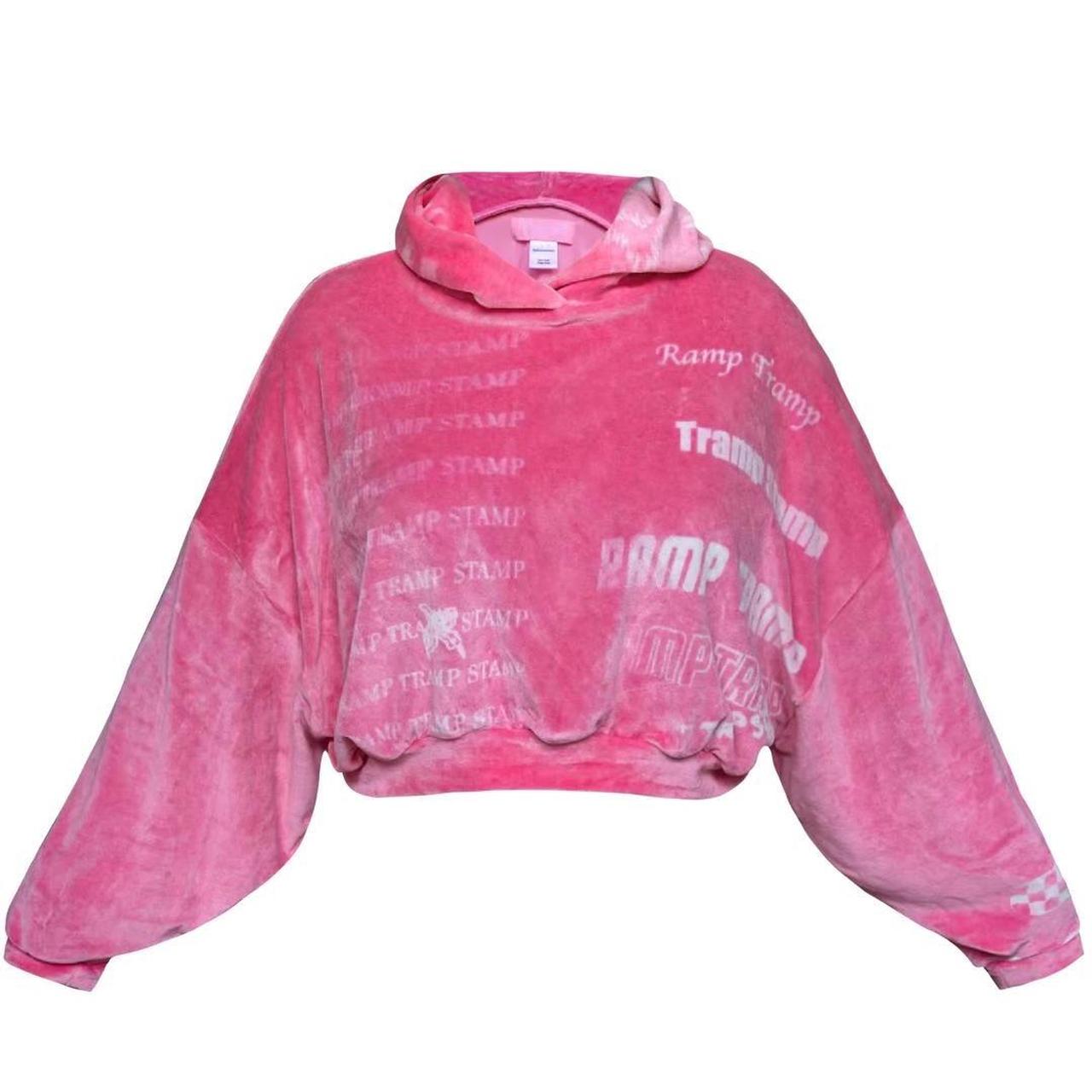 ramp tramp tramp stamp hoddie size s never worn very... - Depop
