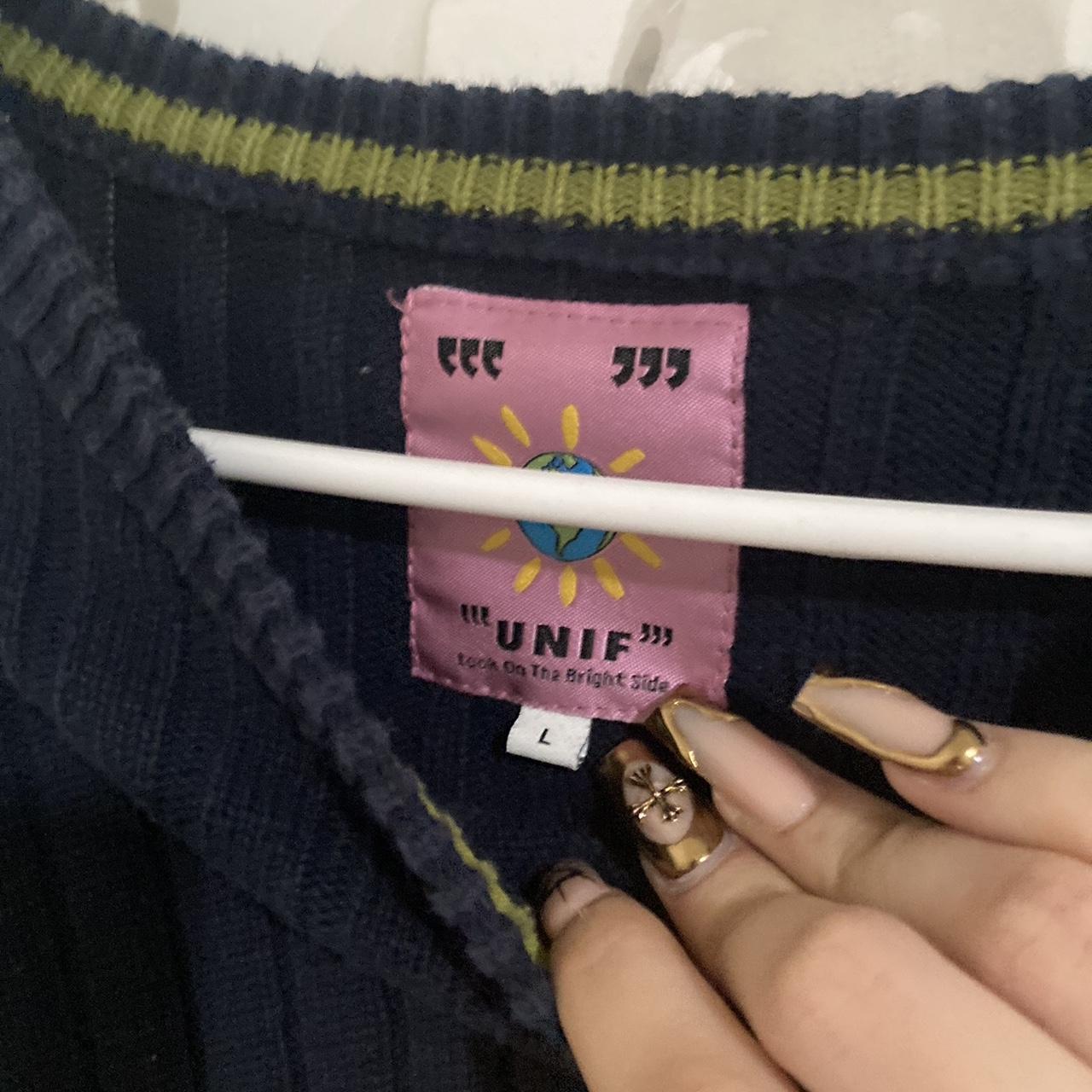 Rare Unif sweater :3 Size L no flaws,, osfm #unif... - Depop