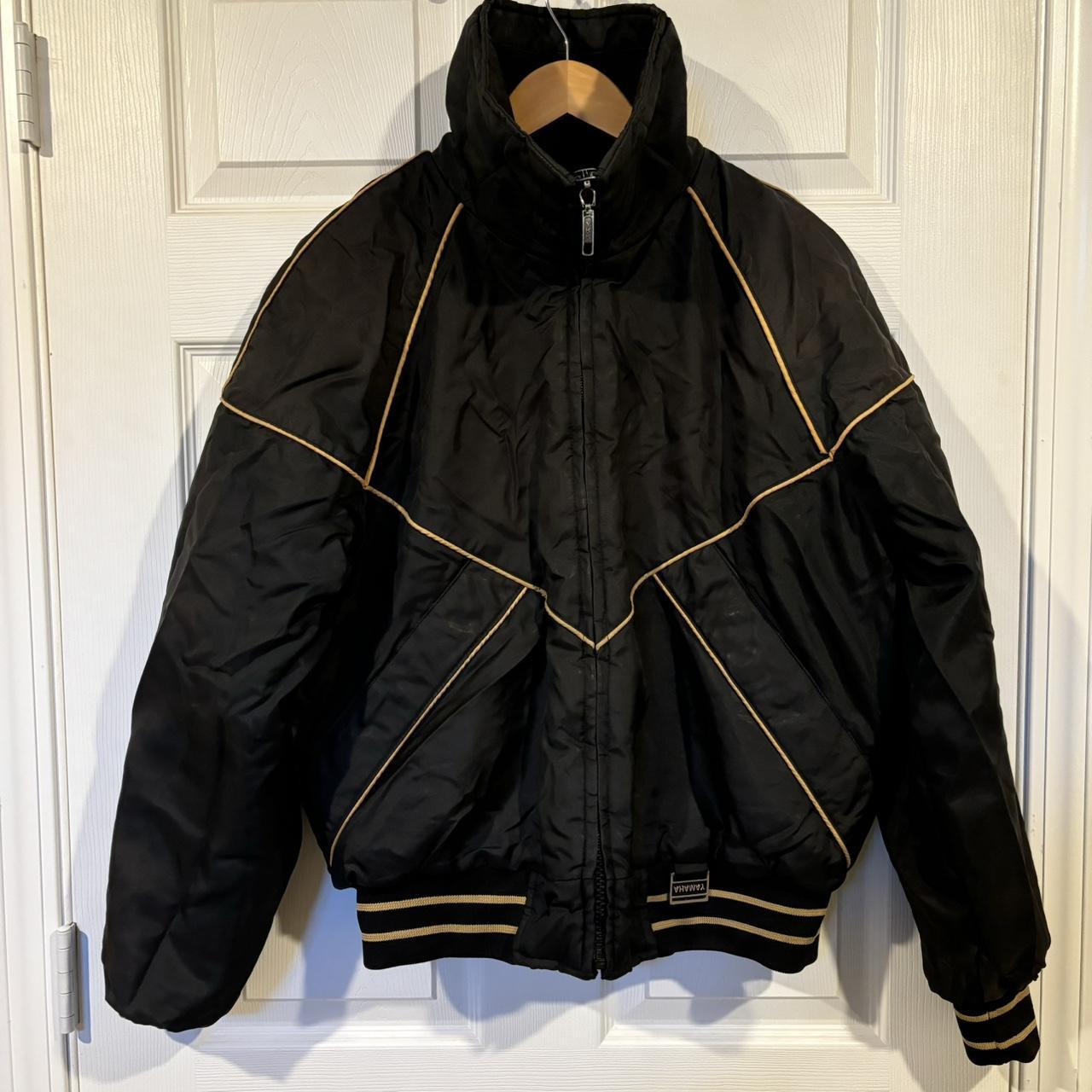 Vintage Yamaha Snowmobile Racing Jacket Coat... | Depop