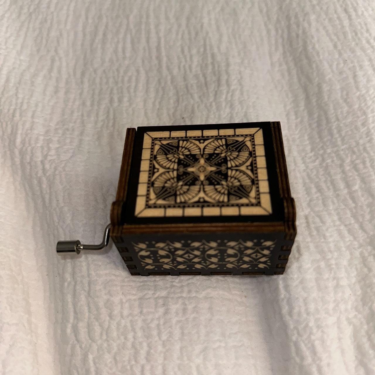Vintage musical box plays amazing grace #vintage... - Depop