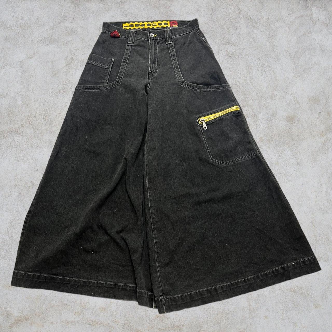 Vintage Late 90s Crazy Jnco Crime Scene 50” Leg Depop