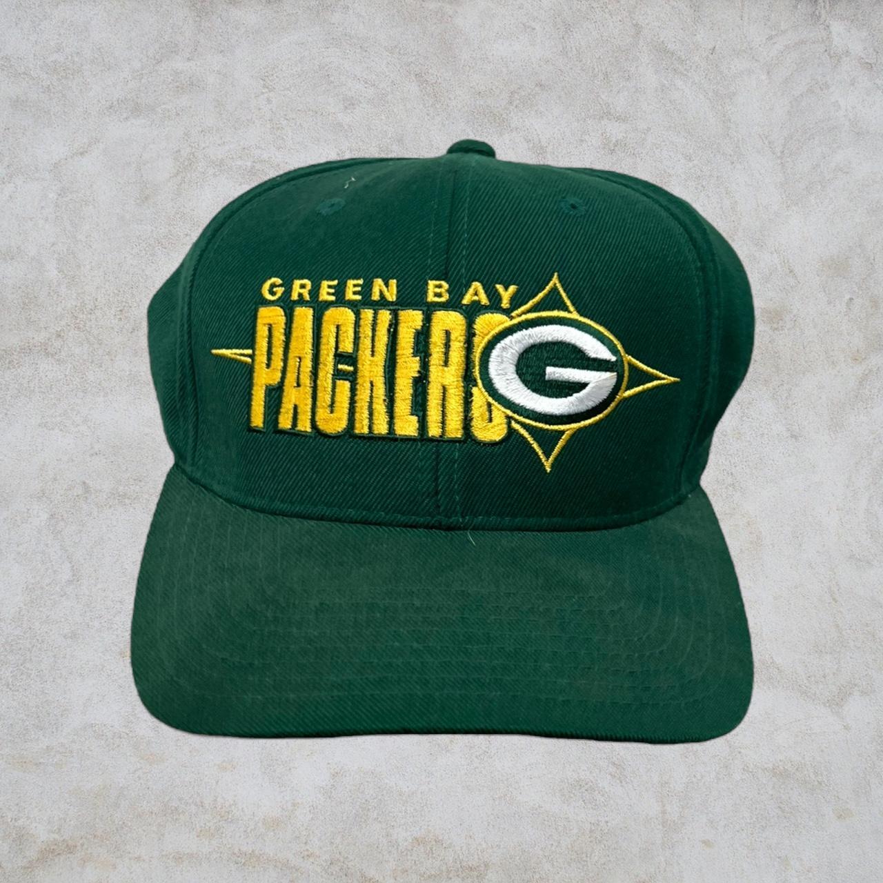 VINTAGE 90s GREEN BAY PACKERS WOOL SPORTSWEAR HAT... - Depop