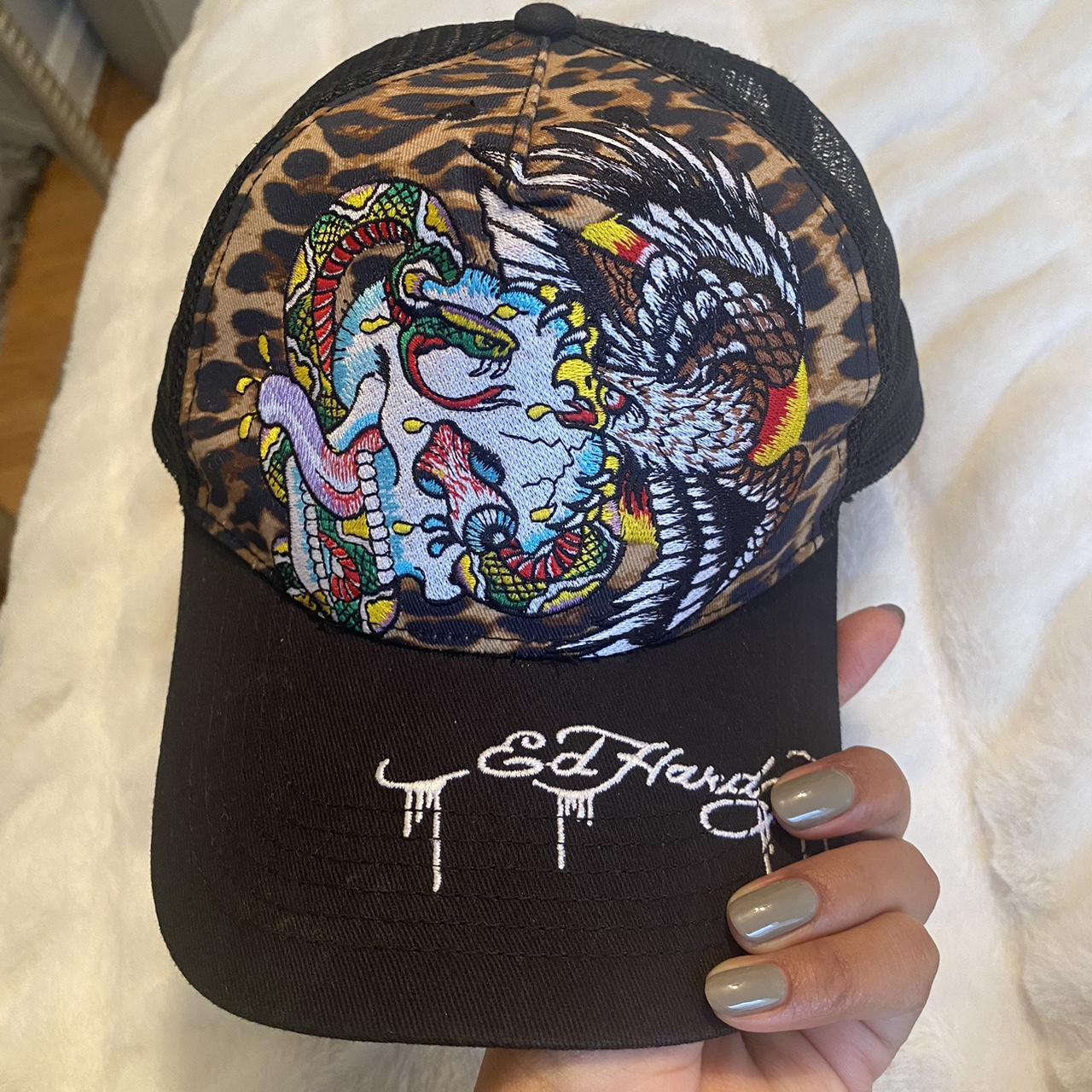 Ed hardy Trucker hat - Depop