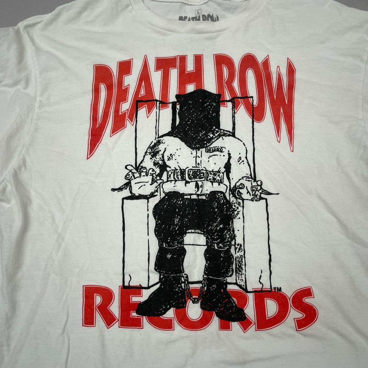 Vintage Death Row Records T-Shirt Large 100% Cotton... - Depop