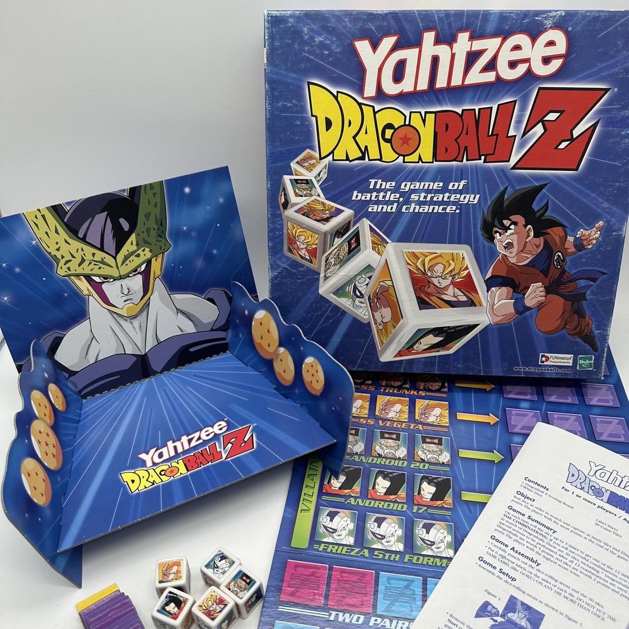 Dragon Ball Z Yahtzee Year 2000 Vintage Milton... - Depop