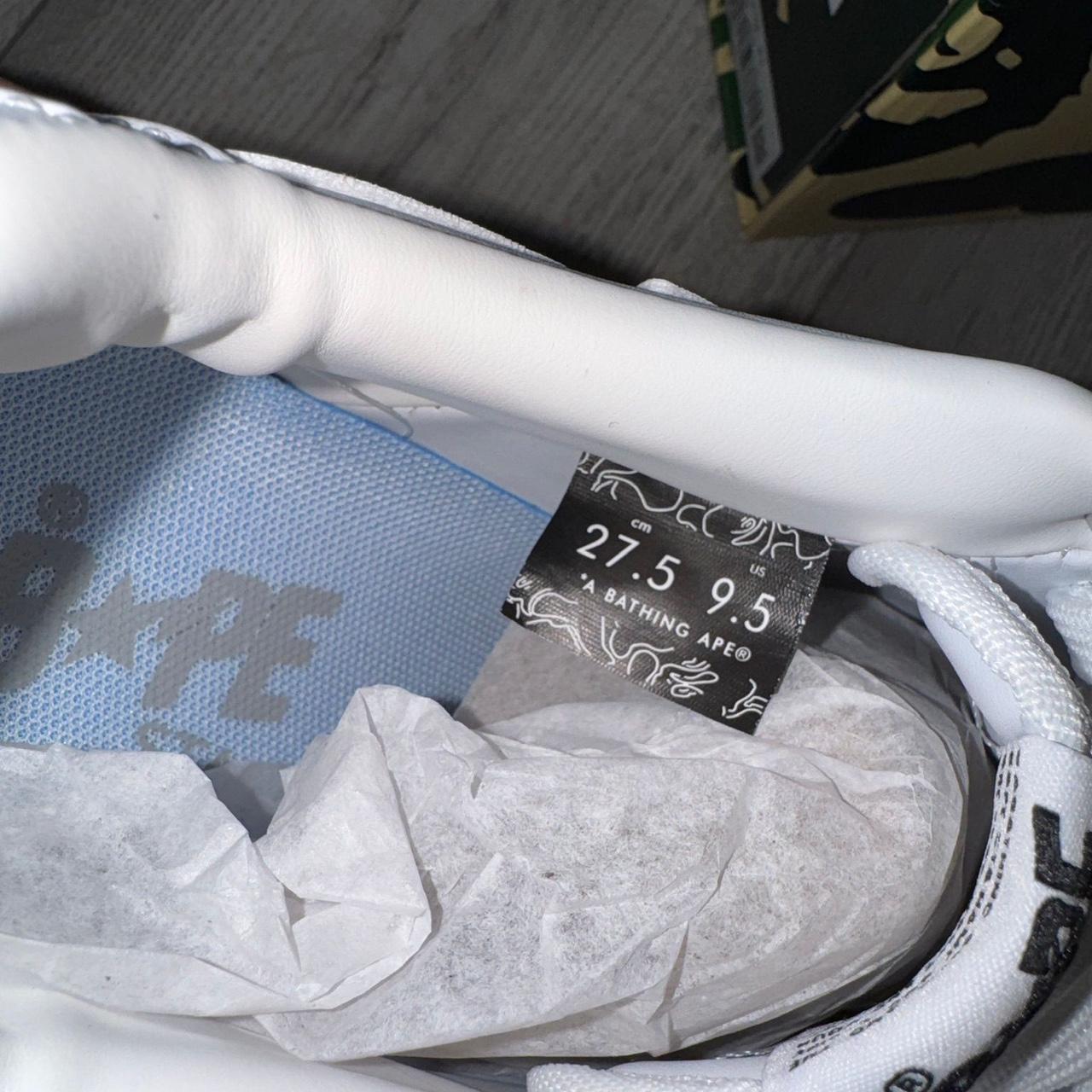 Bapesta Triple White Brand new with box Amazing... | Depop