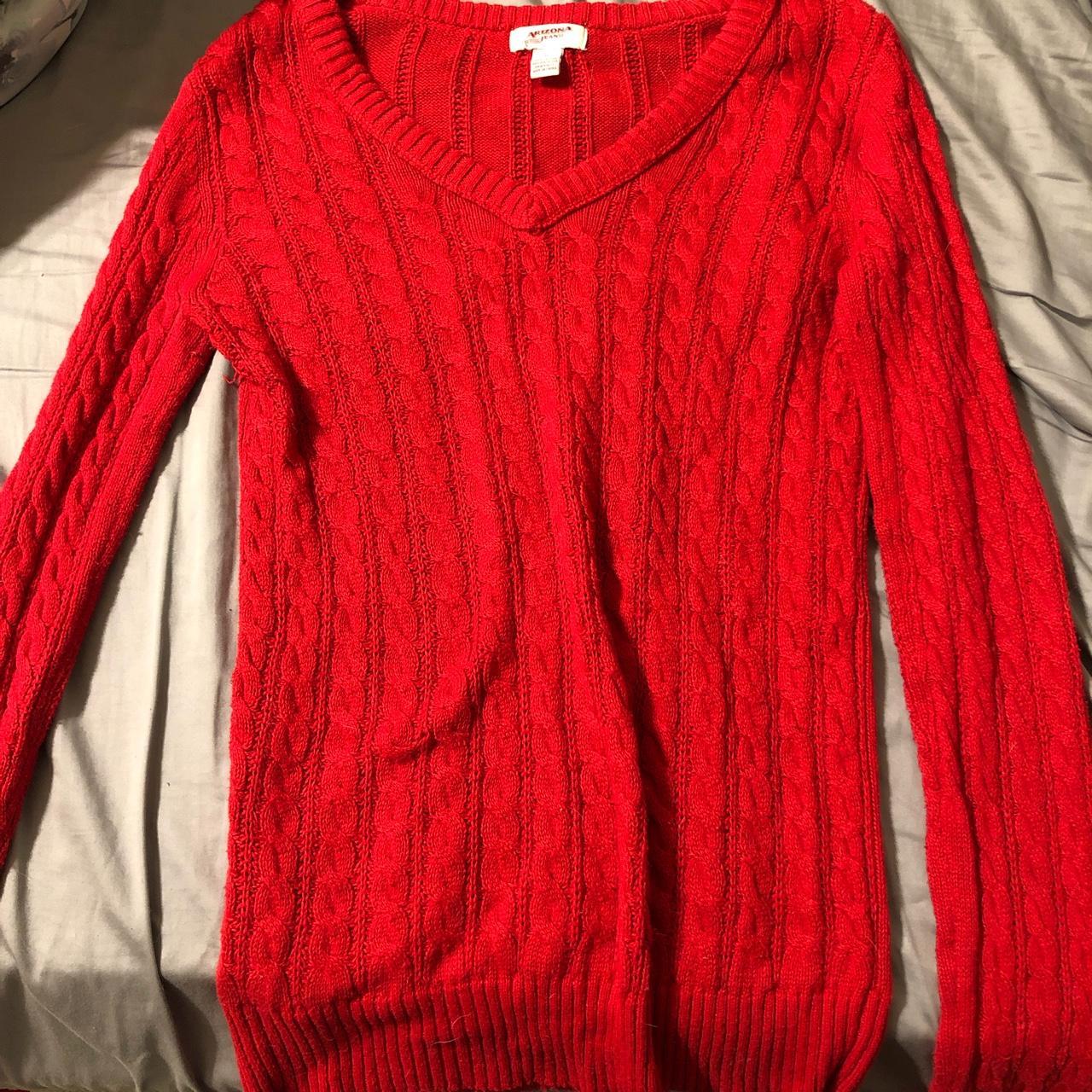 Red sweater! it’s very soft and comfortable! • DO... - Depop