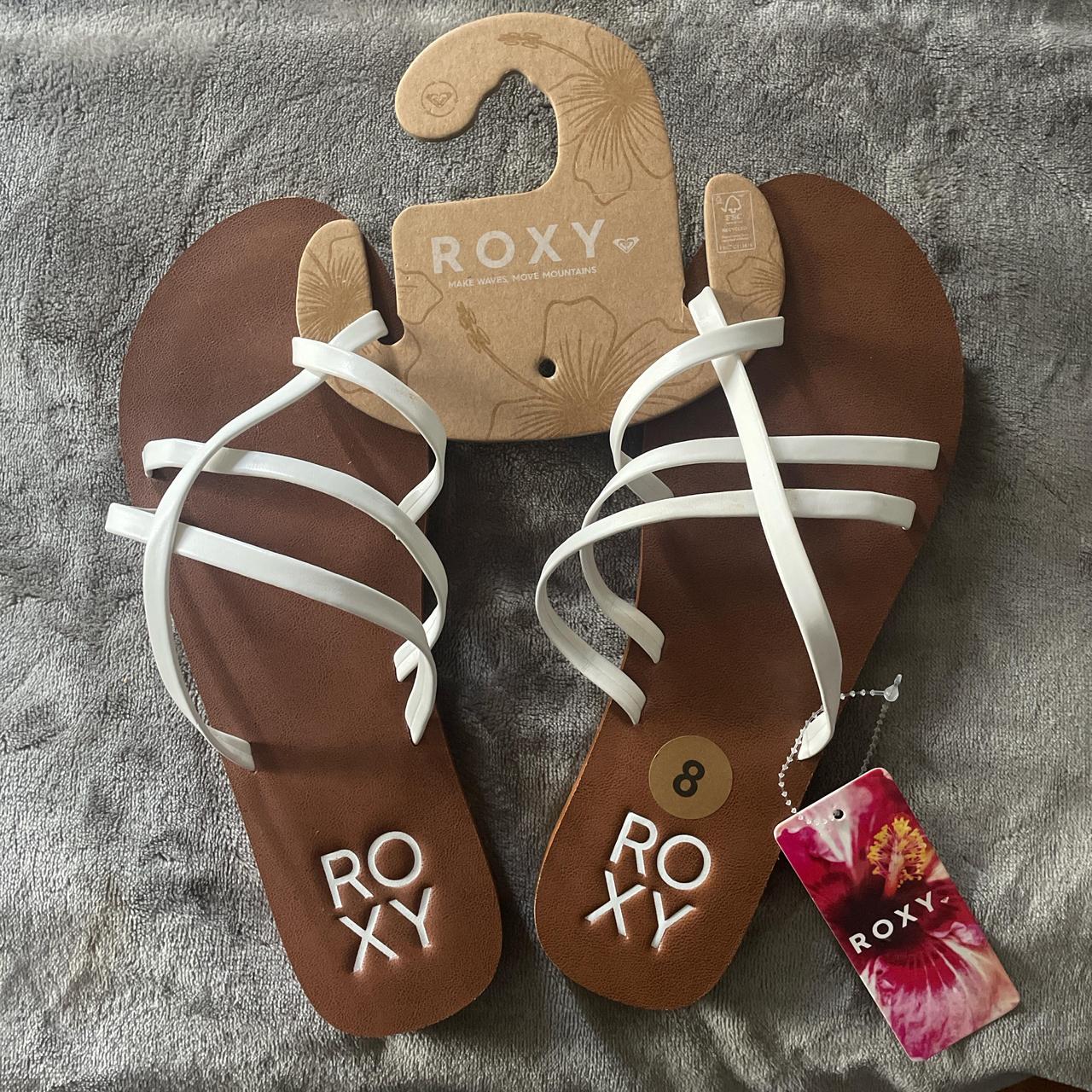 Brand New Roxy Slippers | Depop