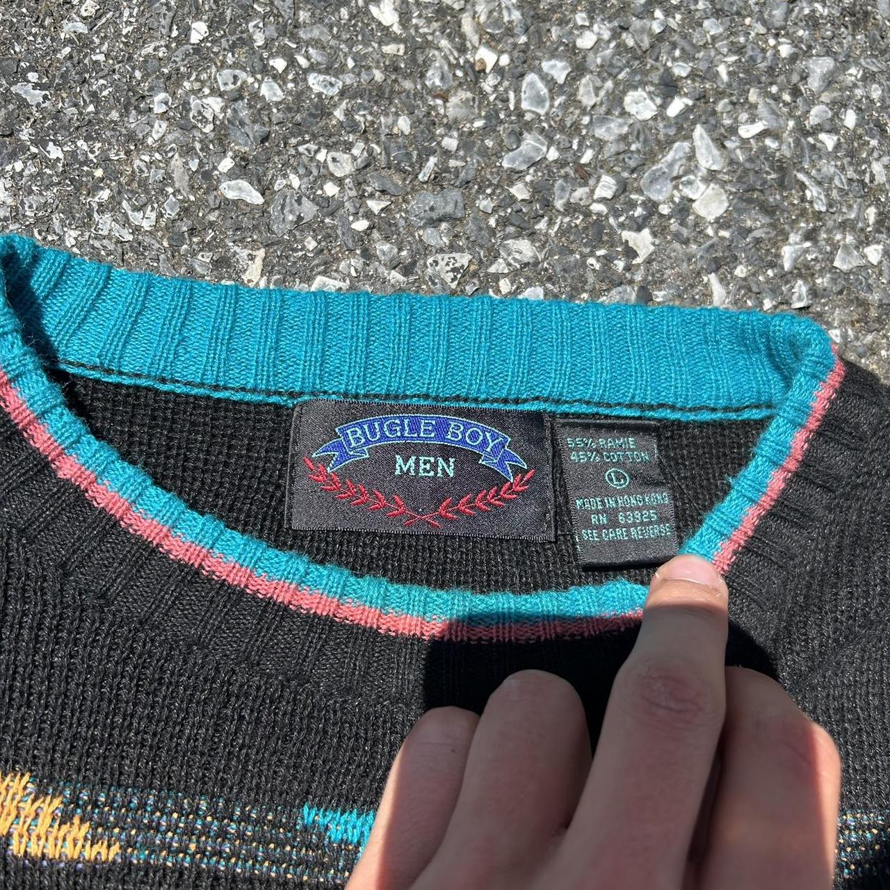 Vintage Bugle Boy Sweater Size L - Depop
