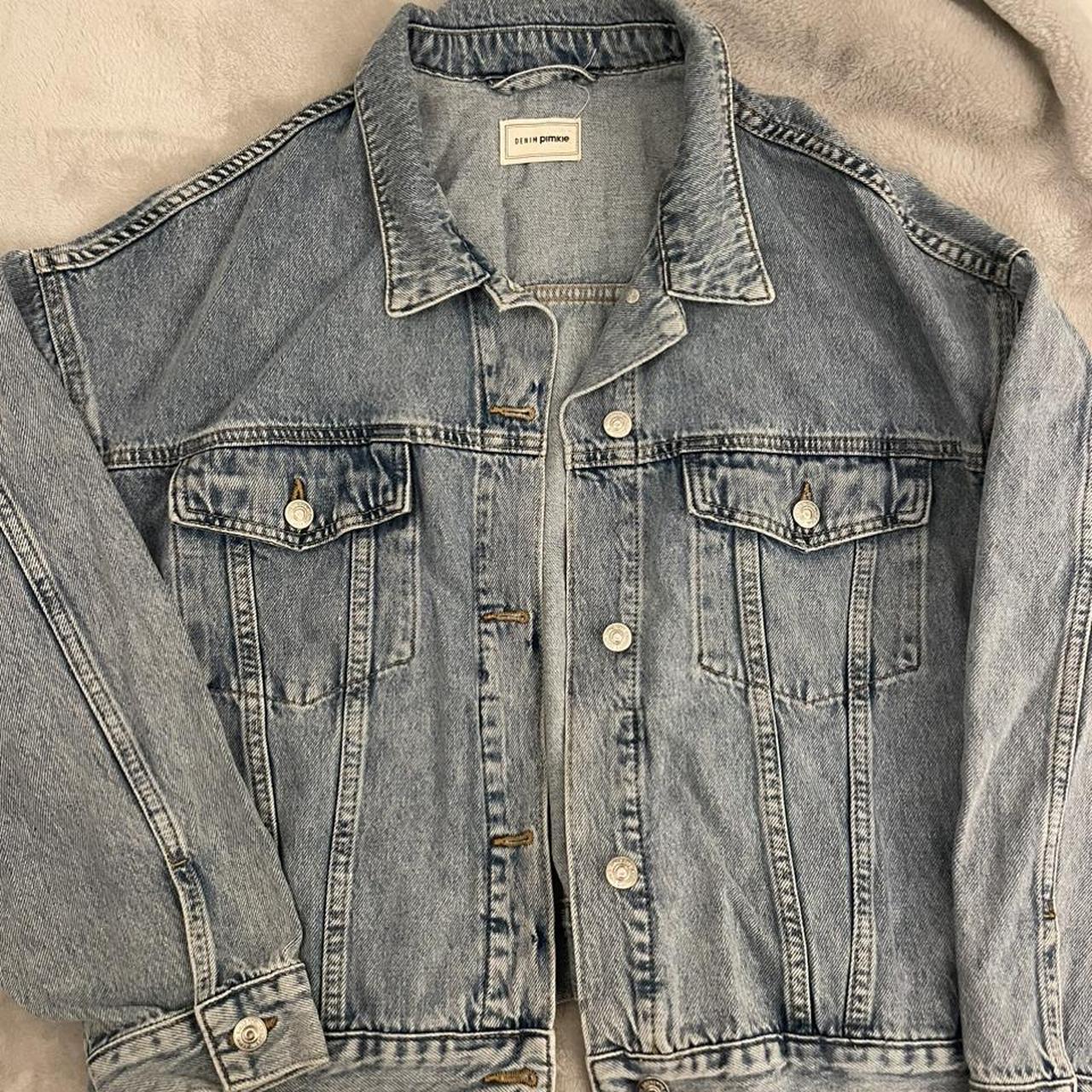 Pimkie denim jacket 💙 Worn a couple of times Blue... - Depop