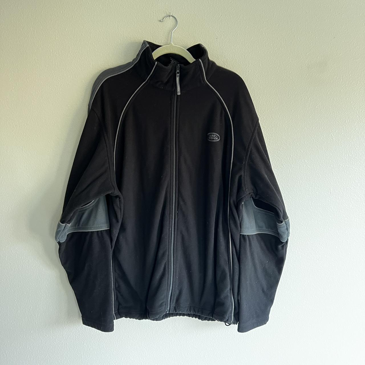 Land Rover Stormtech zip up fleece jacket. Size... - Depop