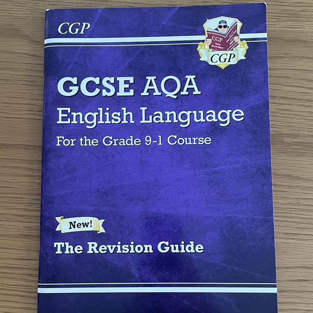 CGP AQA GCSE English Language grade 9-1 revision... - Depop