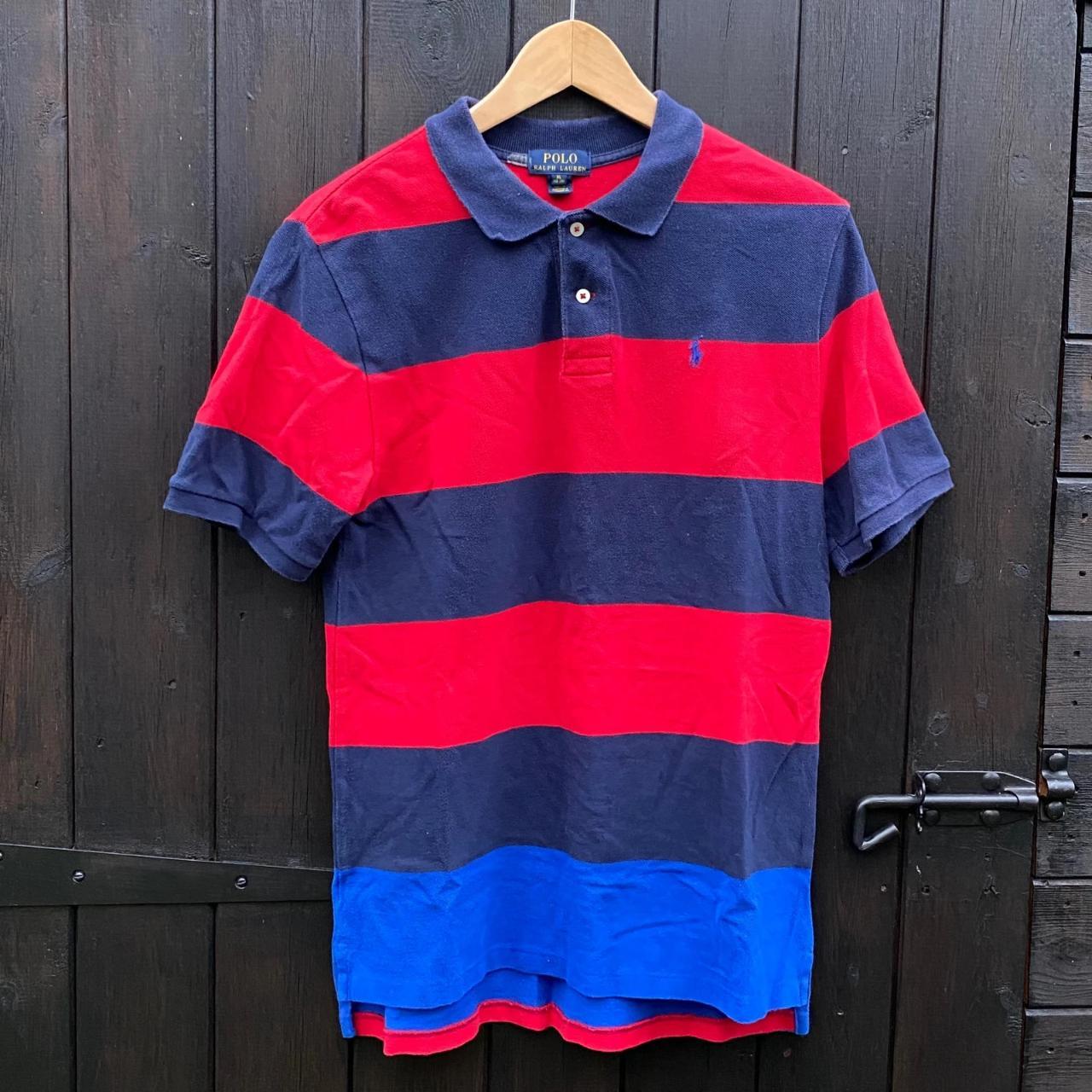 Polo Ralph Lauren Rugby Style Polo Shirt Mens M Red... - Depop