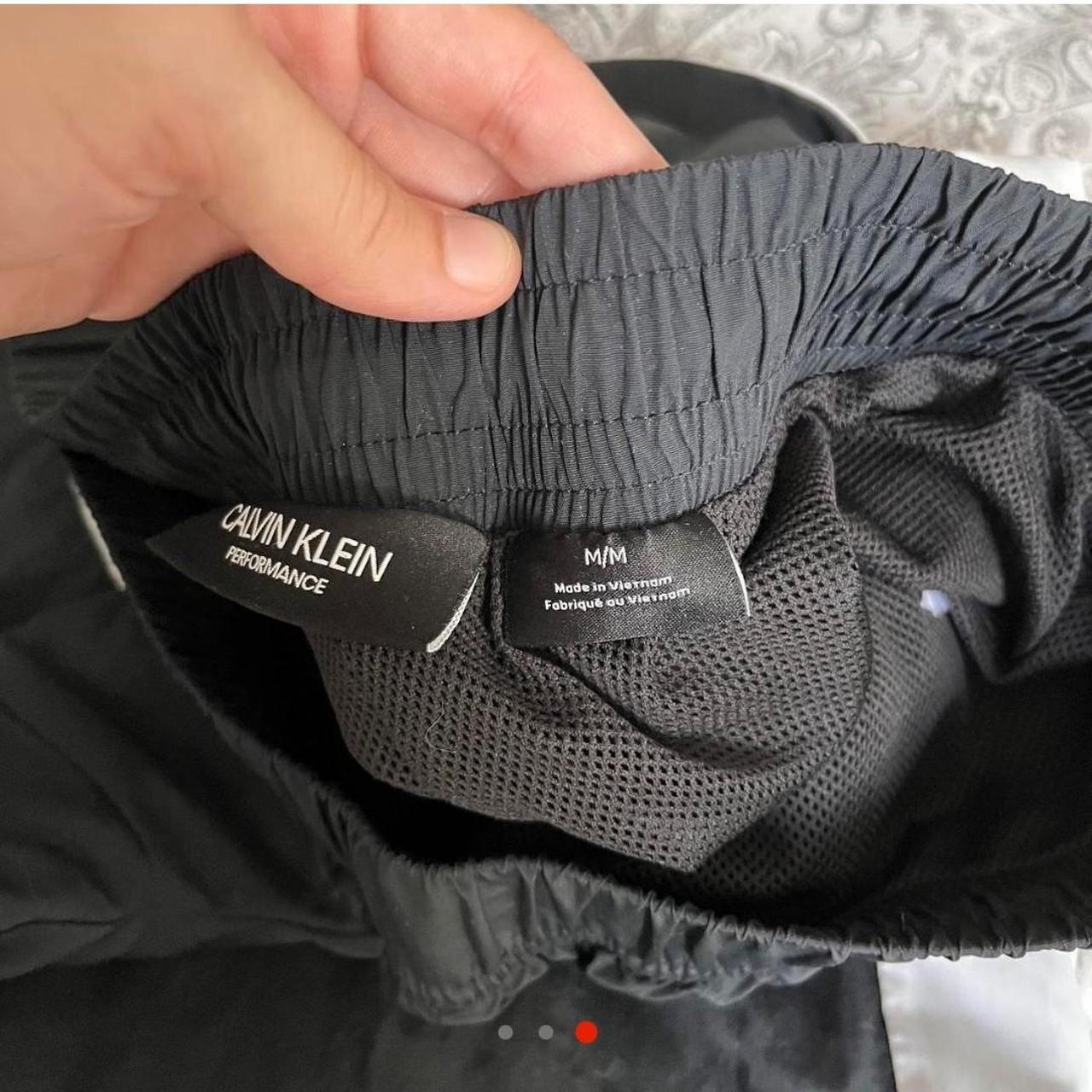 Calvin Klein straight leg track pants / joggers - so... - Depop