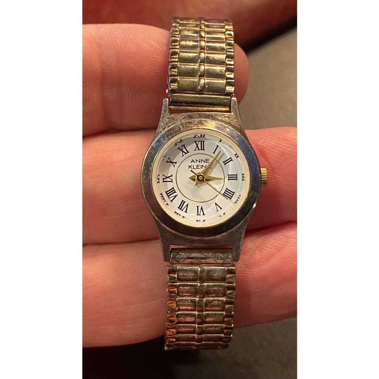 Women's Two Tone 20mm Anne Klein II Watch, Roman... - Depop