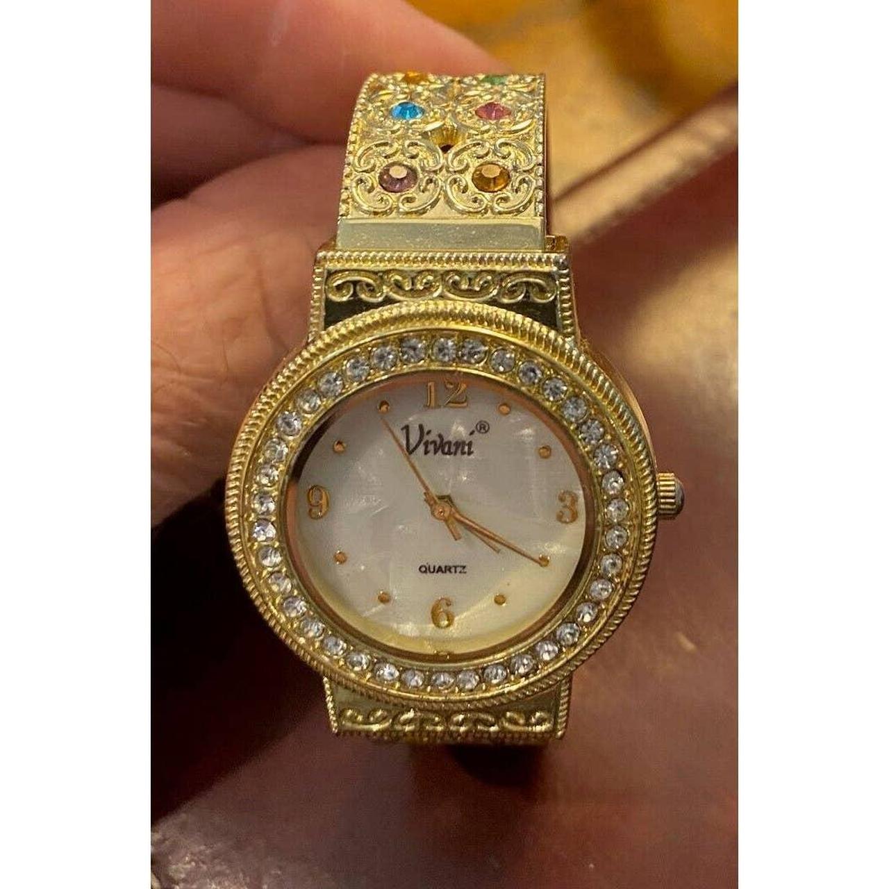 Women's 32mm Vivani Watch, Accented with Multicolor... - Depop
