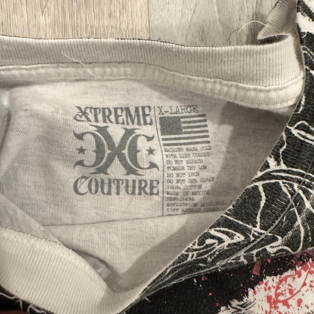 GRUNGE Y2K EMO AFFLICTION XTREME COUTURE SKULLS... - Depop