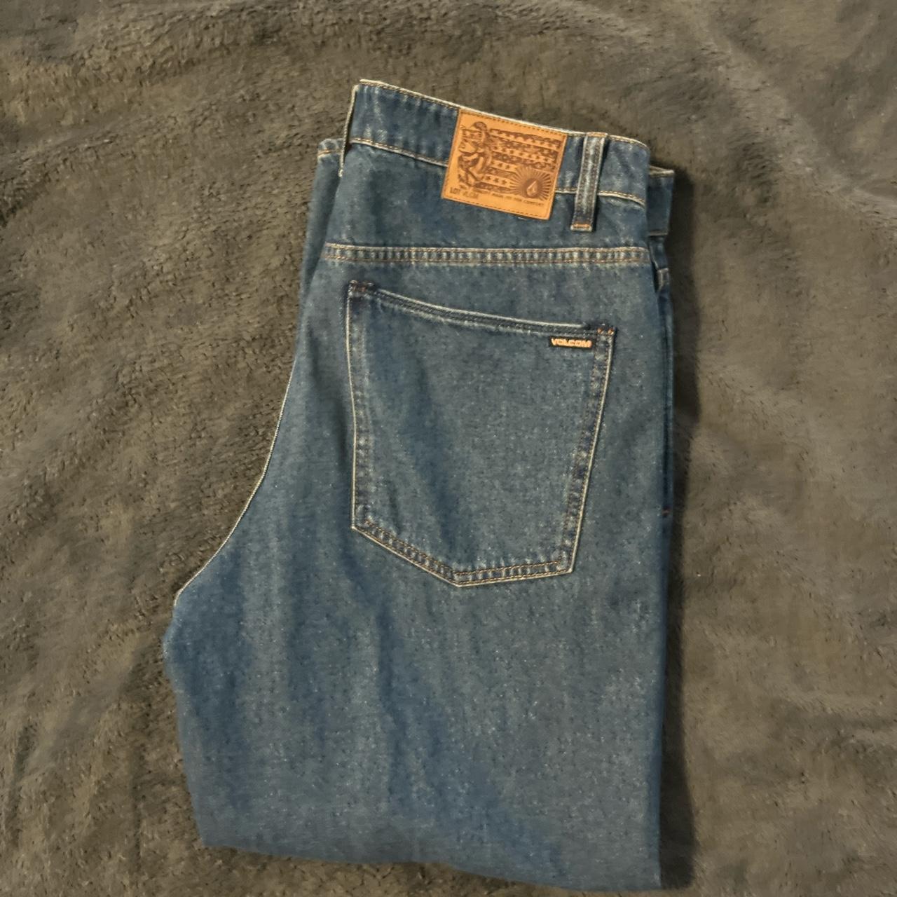 Baggy Jeans Volcom Skate jeans Size 34 waist #skater... - Depop