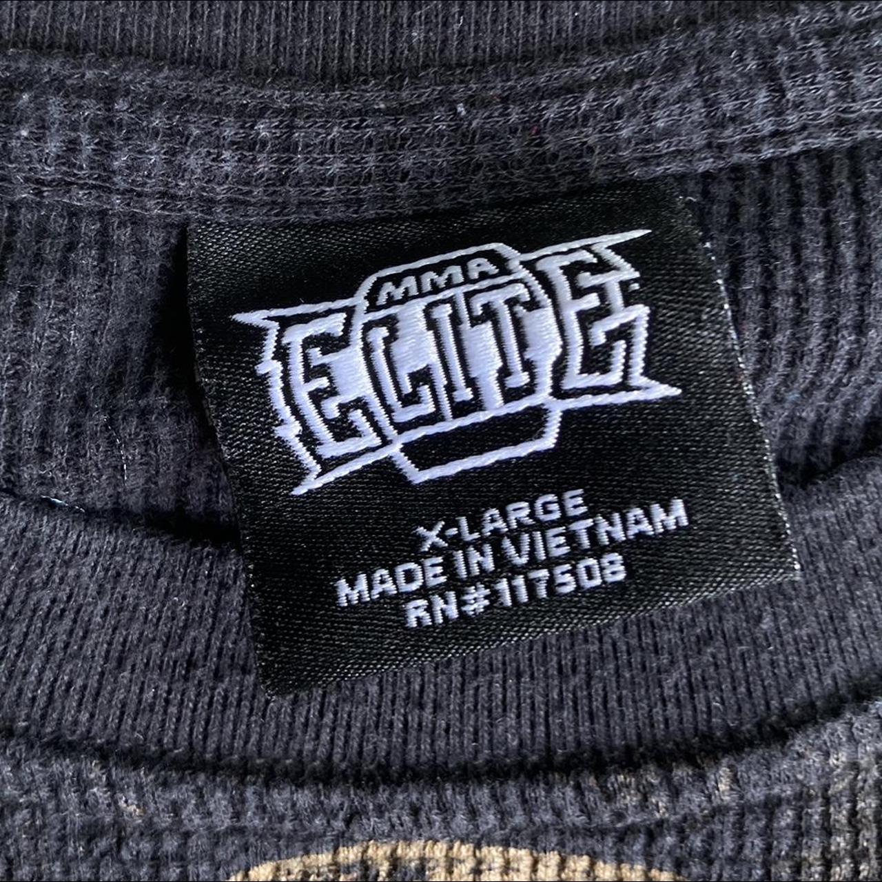 Mens mma elite long sleeve thermal tee shirt size... - Depop