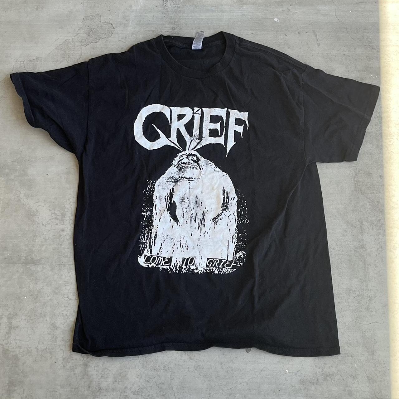 Grief band tee #sludge #doom Size L - Depop