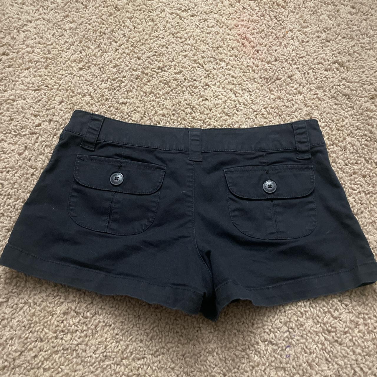 y2k low rise mini cargo shorts | Depop