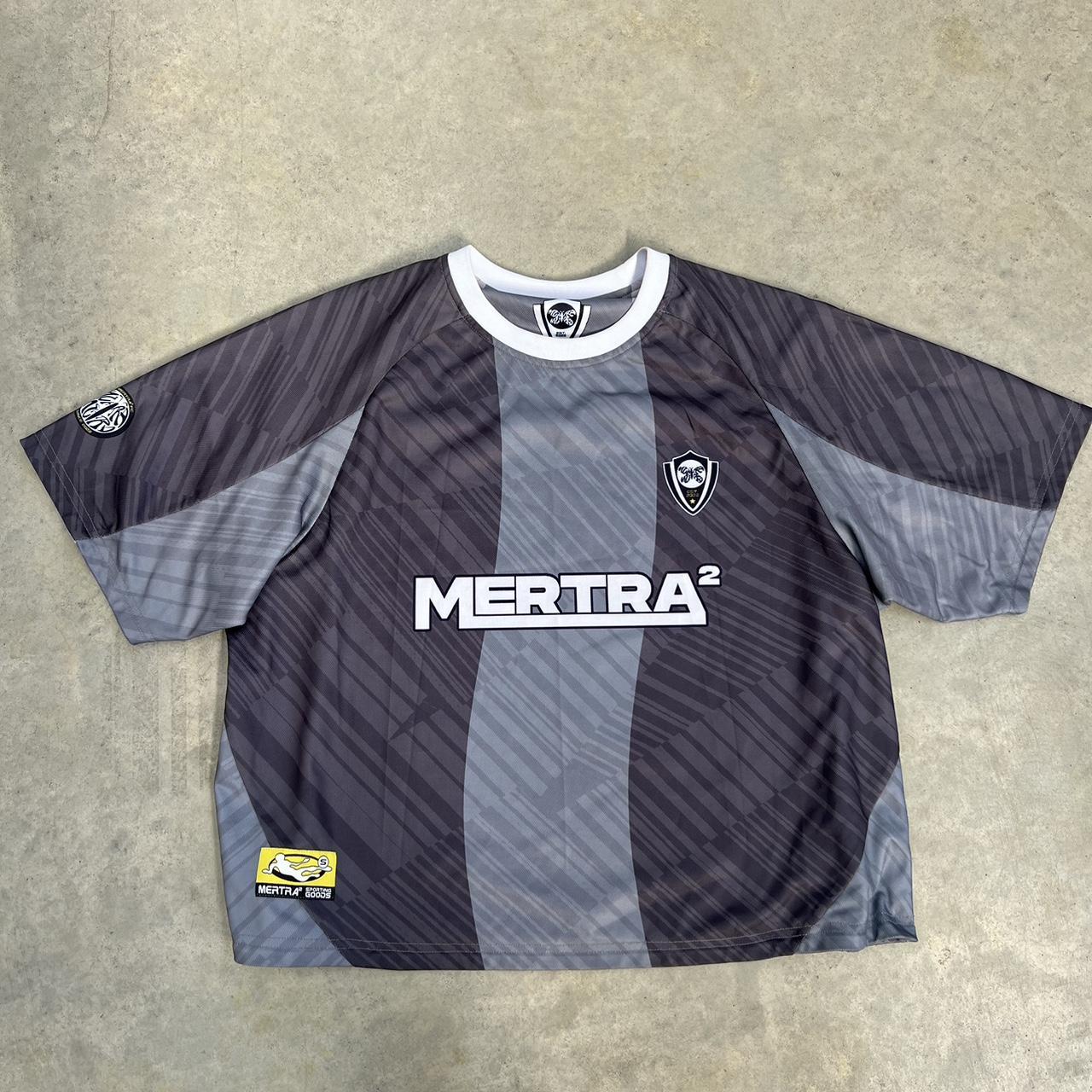 mertra reversible jersey -worn once or twice mint... - Depop