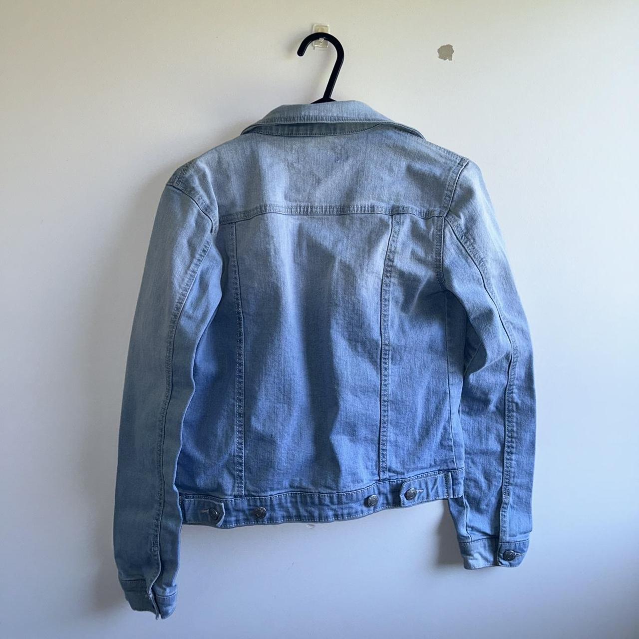 dotti size 6 basic blue denim jacket! in excellent... - Depop