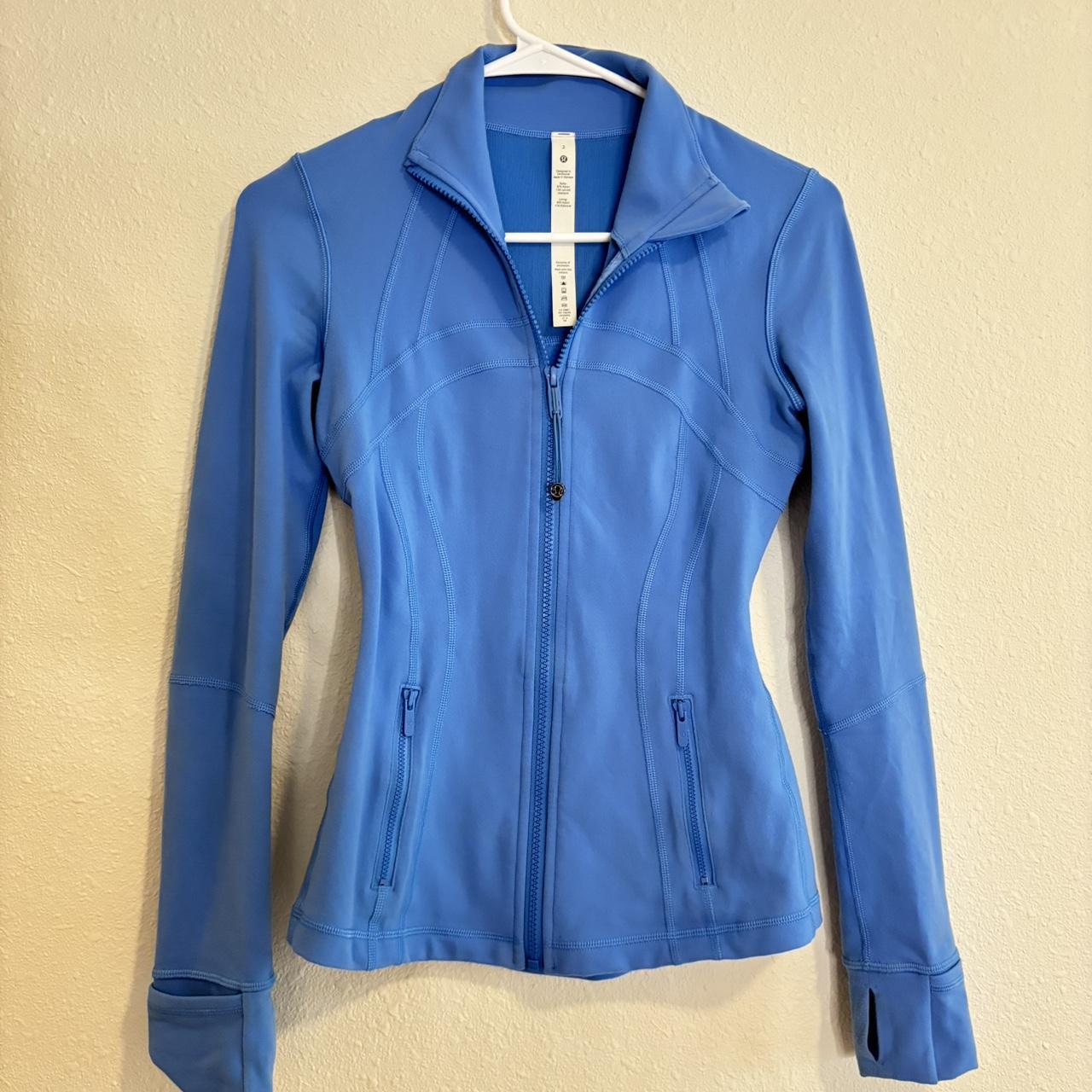Lululemon Define Jacket Color: Blue Nile ~ Size: 2... - Depop