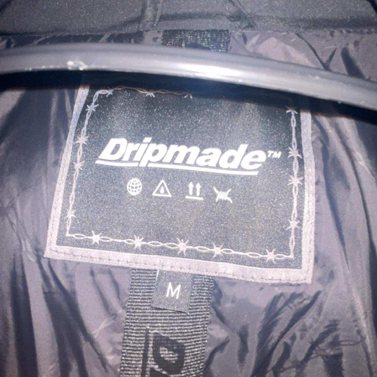Dripmade jacket paint splatter size medium - Depop