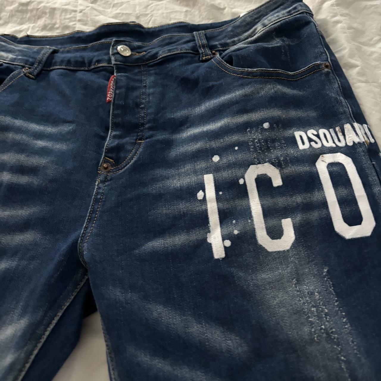 Blue Dsquared icon jeans size 36 fits like size large - Depop